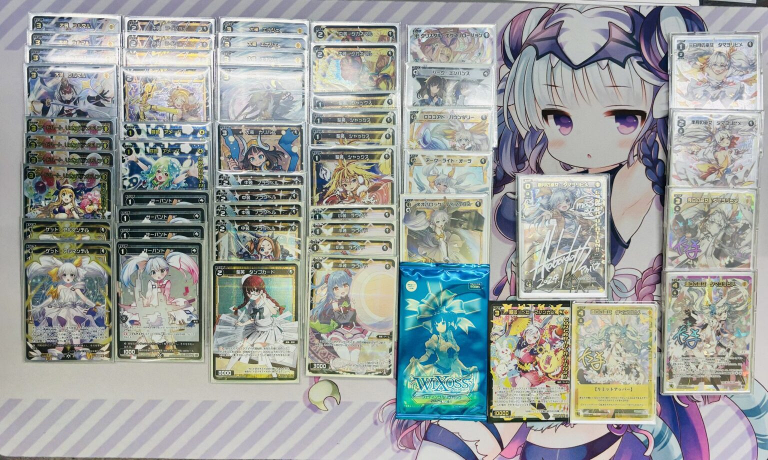 【ウィクロス・ディーセレ】優勝デッキはタマ！入賞はホシノ、【WIXOSSBOX】